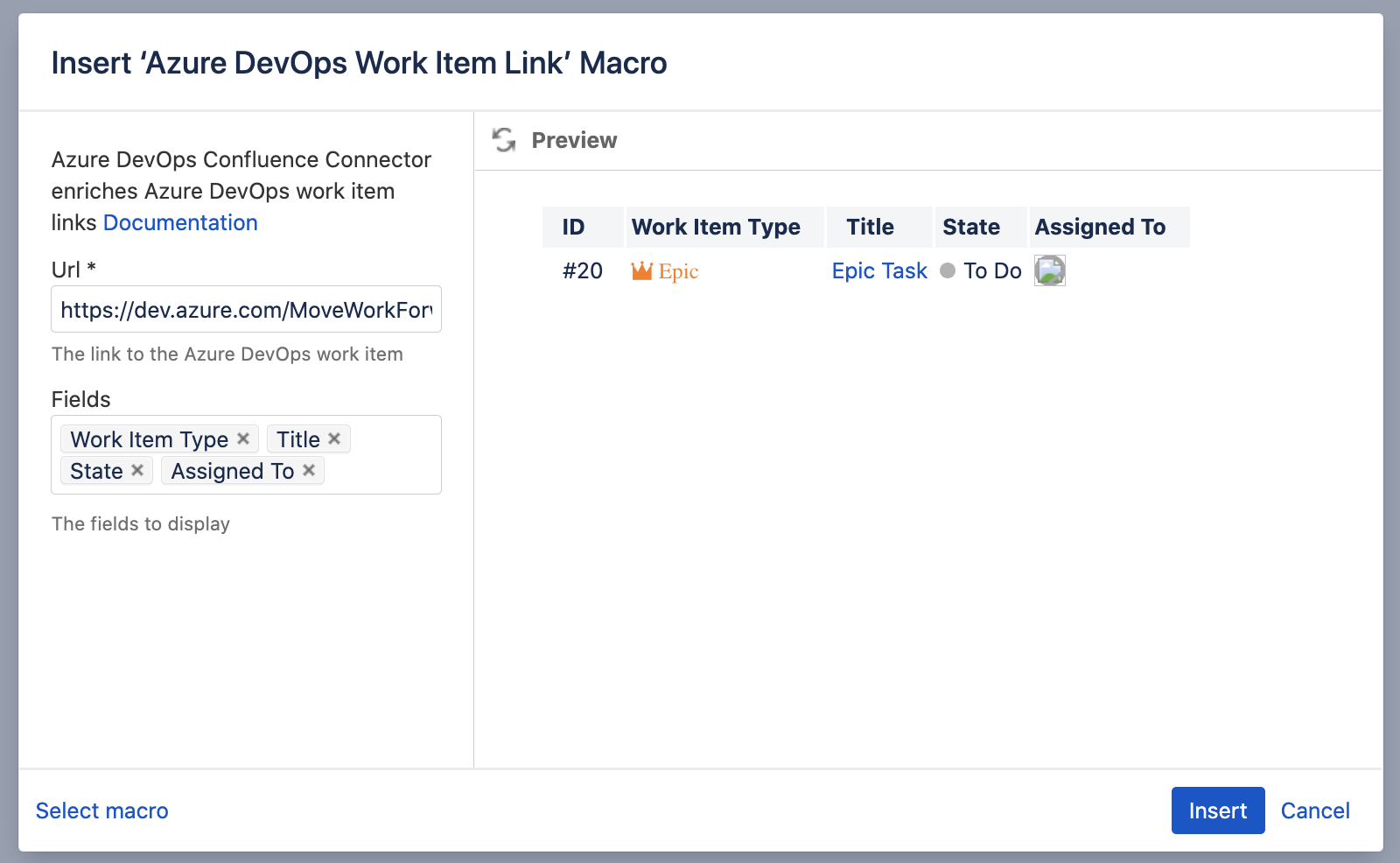 Azure DevOps Confluence Connector (Server & Data Center)