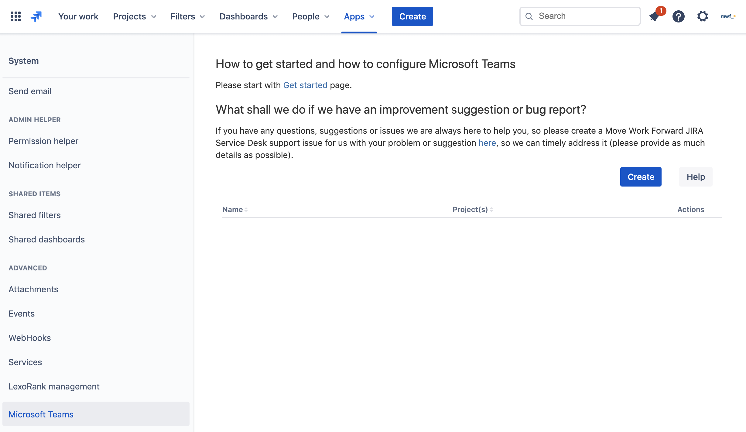 Advanced Microsoft Teams Jira Connector For Jira Cloud Projects