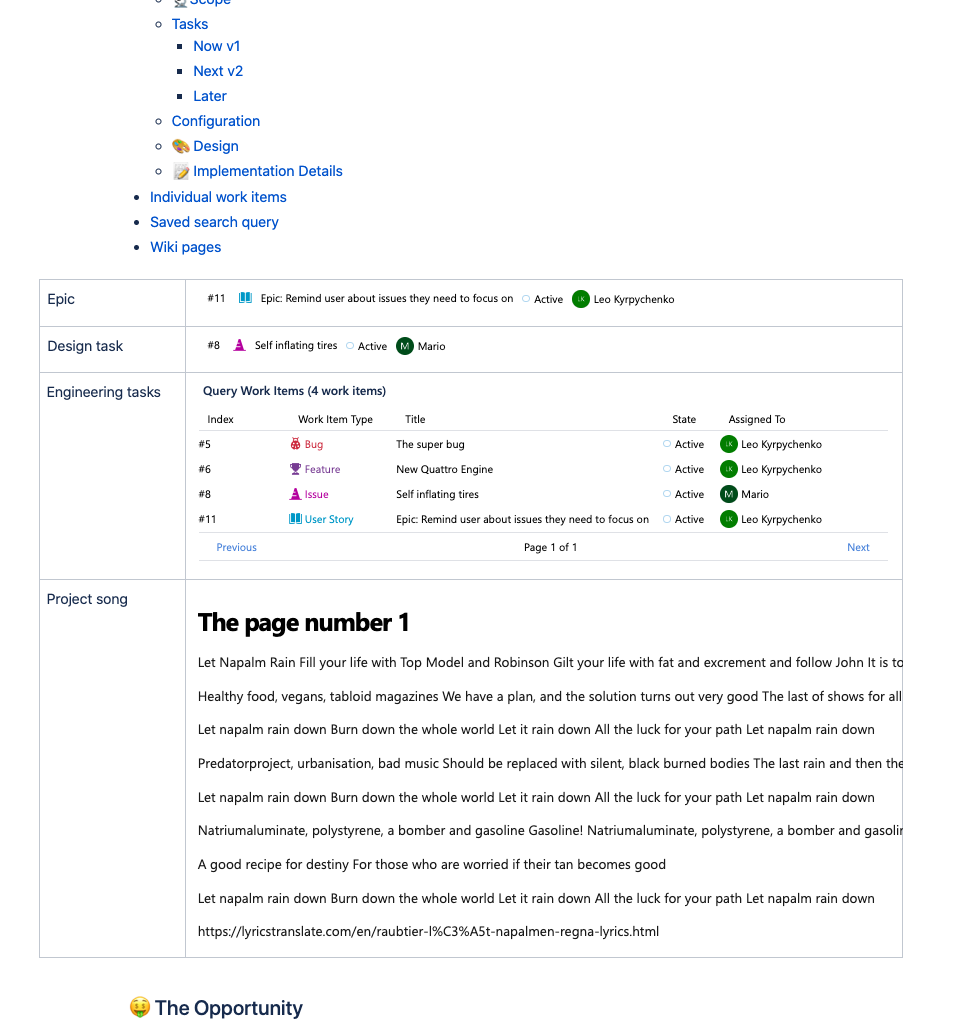 Project documentation