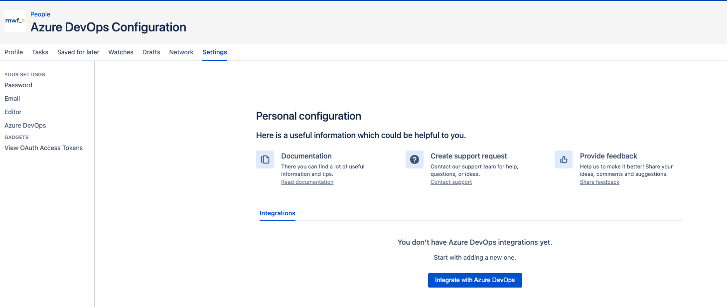 Get started guide for the Confluence end user