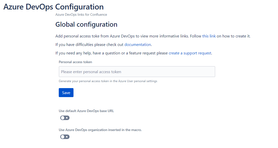 How to connect/disconnect Azure DevOps Confluence Connector with your Azure DevOps instance?