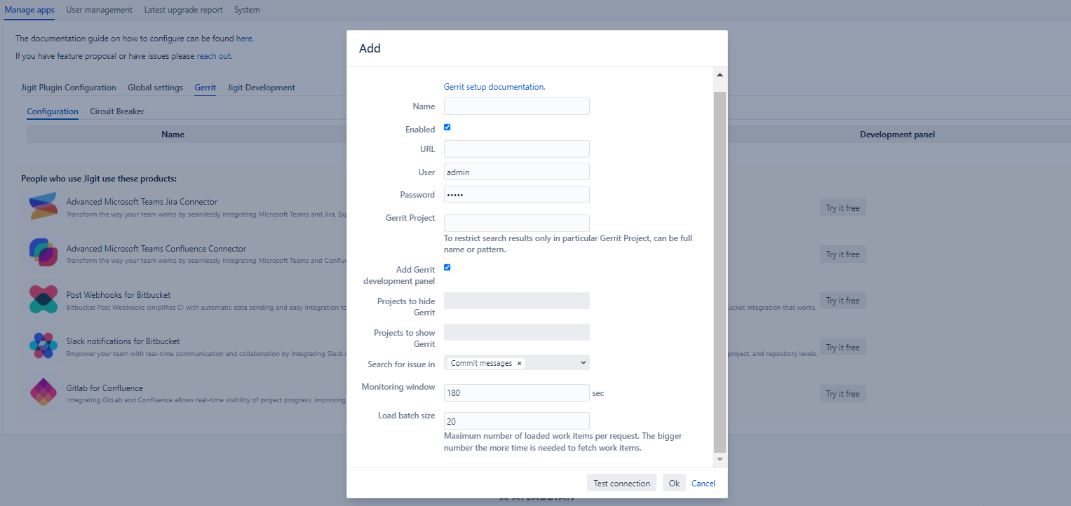 How to set up Gerrit Code Review integration?