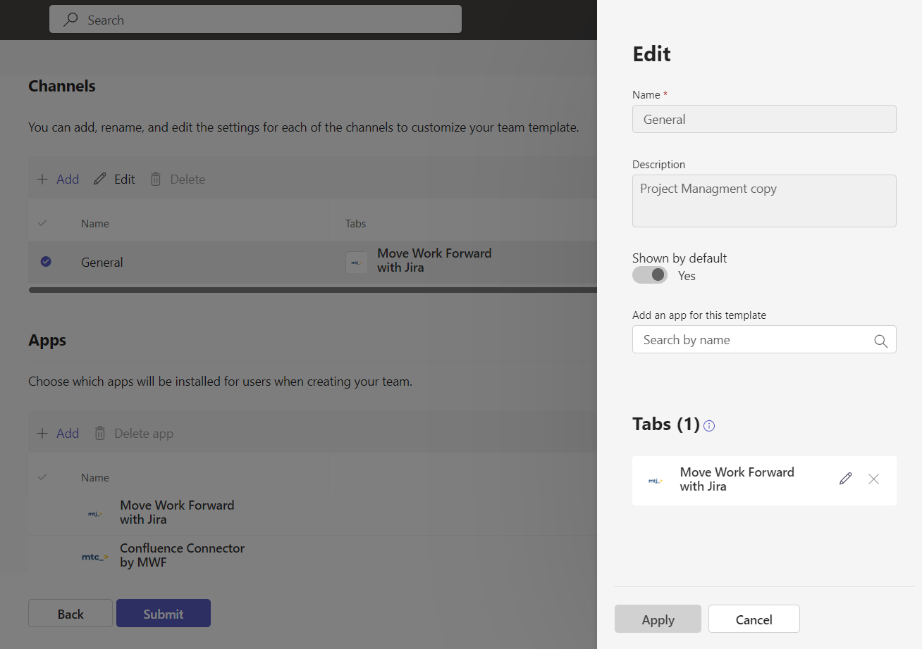How to add Confluence Connector to all new teams automatically?