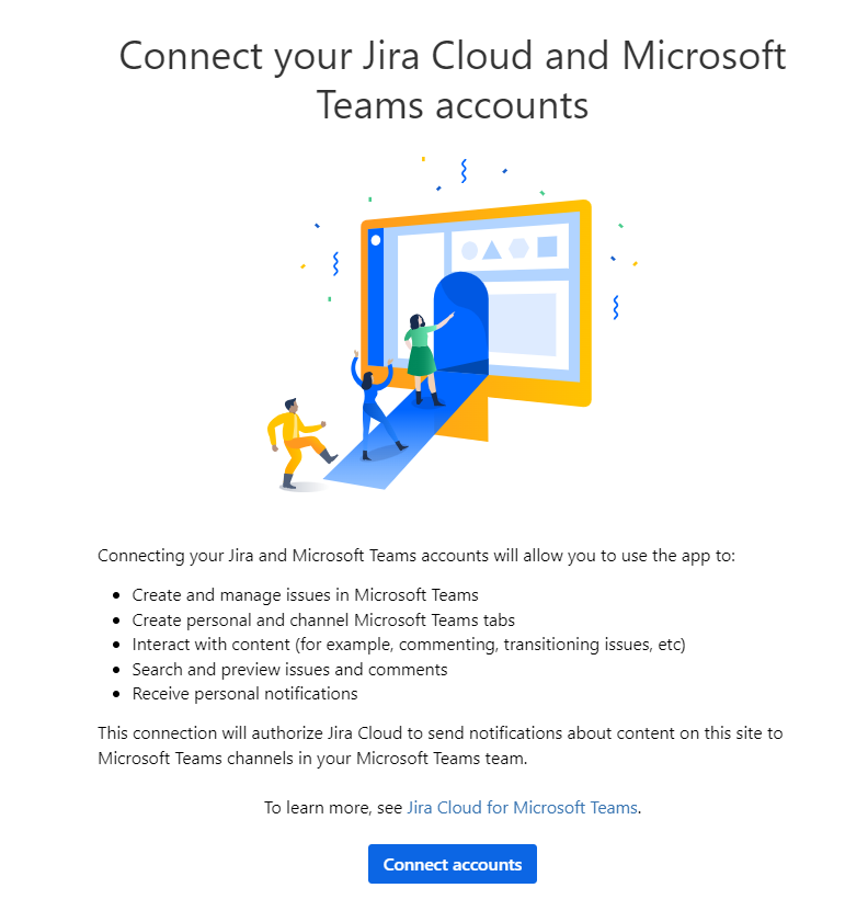 How to connect/disconnect Jira and Microsoft Teams accounts?