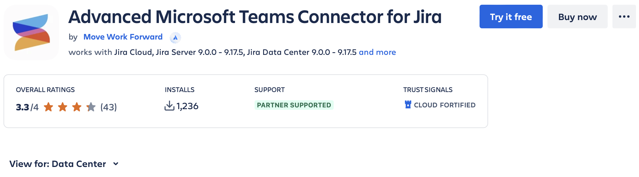 Install Advanced Microsoft Teams Connector for Jira Install Advanced Microsoft Teams Connector for Jira