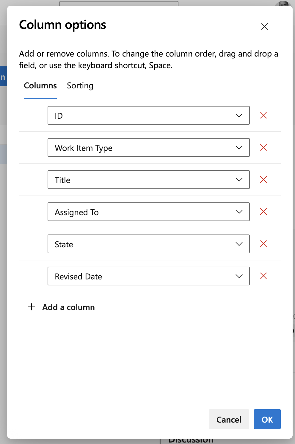 How to display Azure DevOps Query with the columns configured on Azure ...